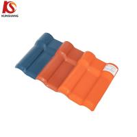 China Modern Design ASA Synthetic Resin Tile High Heat Resistance -40 70 Celsius for Spanish Villa House Project for sale