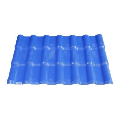 China Eco-Friendly Anti-UV PVC Tejas Plastic UPVC Roofing Sheet for Sustainable Construction in Spanish Market for sale