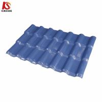 China H.S Code 39259000 Brick Red Plastic Roofing Panel Sheet 1050mm 2.3mm 3mm Customized Synthetic Resin Spanish ASA PVC Roof Tile for sale