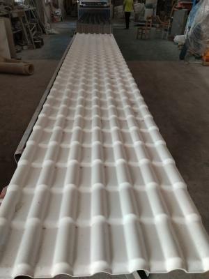 China EXW MOQ 200 Sqm Heat Resistant Plastic Roof Sheet 2.0mm 2.2mm 2.3mm 2.5mm 3.0mm Thickness Sppanish Tile PVC Roof Tile for sale