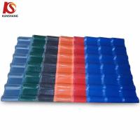 China Durable and Long-Lasting ASA Resin Synthetic Roofing Tile 10 Years Color Lasting Width 1050mm for Building Exterior for sale