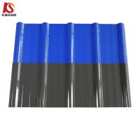 China Fireproof PVC Roof Tile Techos De Plastico Plastic Roofing Sheet UPVC Corrugated Roof Sheet 35.00cm * 30.00cm * 15.00cm for sale