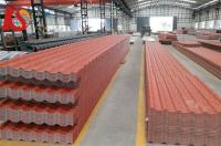 China Weather Resistant ASA Surface PVC Tile Roof Sheet for Prefab House Roofing Spanish Tile and 2.000kg Package Gross Weight for sale