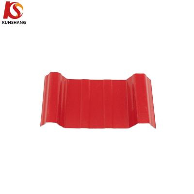 China 3-Layer Fireproof PVC Corrugated Roof Sheets for Warehouses Waterproof UPVC Roofing Tiles Thickness 1.2-3.0mm for sale