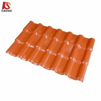 China Easy Installation ASA Roof Tile PVC Synthetic Resin Tile Tejas with 2.000kg Package Gross Weight and Customized Length for sale