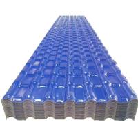 China Customizable Lightweight Spanish Roof Tile Corrugated ASA Synthetic Resin Easy Assembly White Bottom for Houses and Buildings for sale