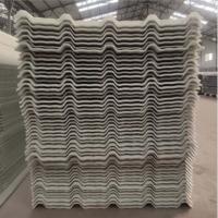 China Easy Assembled Fiberglass Roofing Panels with Customized Length Make by Customers Request for sale