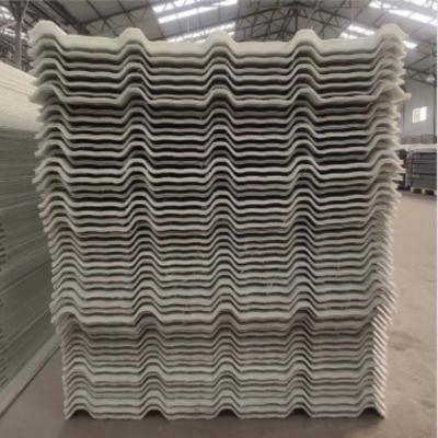 China Easy Assembled Fiberglass Roofing Panels with Customized Length Make by Customers Request for sale
