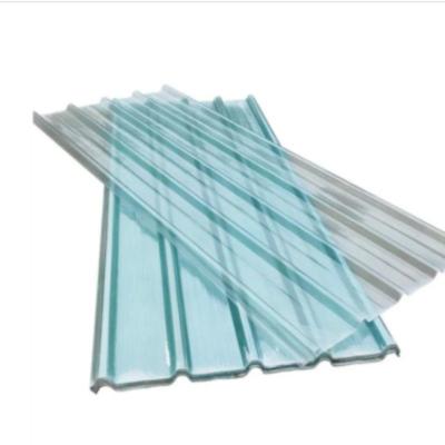 China FRP Roof Sheet Smooth Surface Corrugated Fiberglass Reinforced Panels for Roofing Solution Material for sale