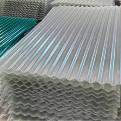China Customized Length Make by Customers Request Corrugated Fiberglass Roof Sheet with Excellent Yellowness Resistance for sale