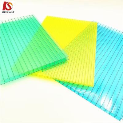 China 2100mm Sun Board Roof Polycarbonate Hollow Sheet for Greenhouse Package Size 35.00cm * 30.00cm * 15.00cm Building Material for sale