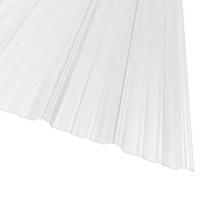 China High Glossy Polycarbonate Roof Sheet for Corrugated Roofing 720mm Width and Eco-Friendly Design 1.2G/M3 Density for sale