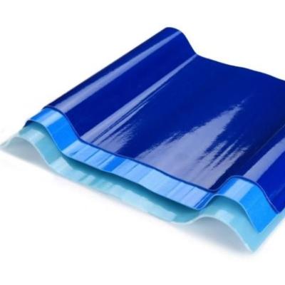 China UV Protection 900mm Fiberglass Hoja De FRP Roof/Roofing Sheet for Industrial Roofing Applications for sale