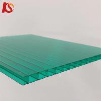 China Eco Friendly PC Hollow Panels for Greenhouse Twin Wall Hollow Polycarbonate Sheet 35.00cm * 30.00cm * 15.00cm Package Size for sale
