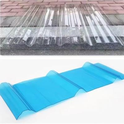 China 2100mm Durable Plastic Corrugated Roof Panel Polycarbonate Sheet 4mm-20mm Thickness for Durable Roofing Solutions for sale