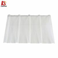 China 100% Waterproof Plastic Fiberglass Roof Tile Panel Transparent FRP Sheet for Roofing Easy to Install and Molding Method for sale