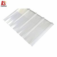 China Good Corrosion Resistance GFRP Fiber Glass Roofing Panels FRP Roof Sheet Width 720-1130mm for Industrial and Commercial for sale