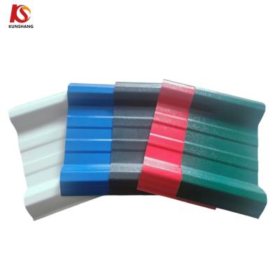 China Fire Resistant PVC Roof Sheet with Anti Corrosion and Low Temperature Resistance Providing and Long Lasting Roofing Material for sale