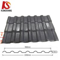 China Fireproof Spanish style synthetic resin pvc roofing/roof tile/sheet/cover for sale