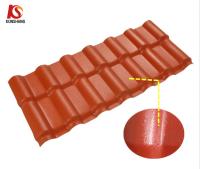 China Anti-corrosion Spanish style PVC Roof tile/cover for sale