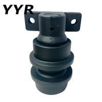 China HD700 Excavator Carrier Roller  Track Bottom Roller 50Mn/40MnB Material for sale