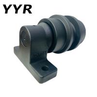 China HD700 Excavator Carrier Roller  Track Bottom Roller 50Mn/40MnB Material for sale