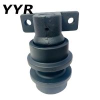 China HD700 Excavator Carrier Roller  Track Bottom Roller 50Mn/40MnB Material for sale
