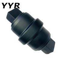 China 42CrMo LG60 Excavator Chain Roller Excavator Track Components Black  Color for sale