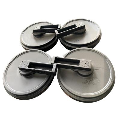 China CE PC100 Mini Excavator Idlers Idler Wheel Excavator Undercarriage Spare Parts for sale