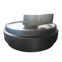 China 40SiMnTi Excavator Idler Assembly Front Idler Assy Group PC200  320 R305 SH120 for sale