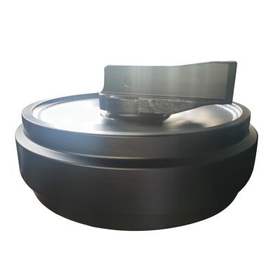 China 40SiMnTi Excavator Idler Assembly Front Idler Assy Group PC200  320 R305 SH120 for sale