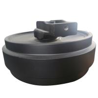 China SK360 Excavator Idler Wheel HRC52-HRC58 Bulldozer Front Idler for sale
