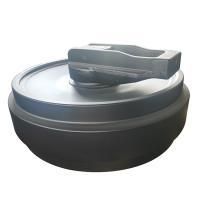 China SK360 Excavator Idler Wheel HRC52-HRC58 Bulldozer Front Idler for sale