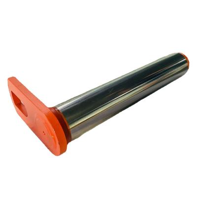 China Harden ZAX240 100*585mm Digger Bucket Pins Construction Equipment Parts for sale