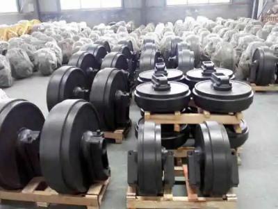 China HRC48-58  SY485 Excavator Front Idler D8r Bulldozer Front Idler Assembly for sale