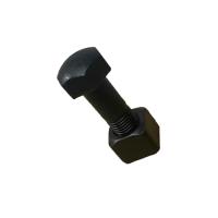 China Alloy Steel  Excavator Track Shoe Bolts And Nuts M12*M40 New Condition for sale