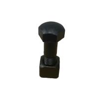 China Alloy Steel  Excavator Track Shoe Bolts And Nuts M12*M40 New Condition for sale