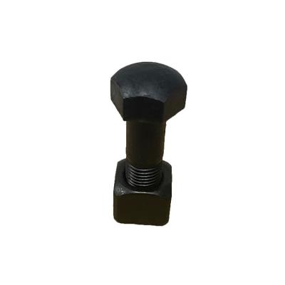 China Alloy Steel  Excavator Track Shoe Bolts And Nuts M12*M40 New Condition for sale