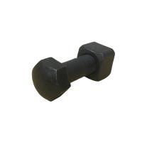 China Alloy Steel  Excavator Track Shoe Bolts And Nuts M12*M40 New Condition for sale
