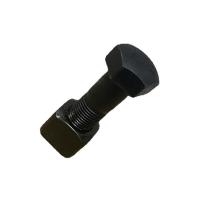 China M16*M53 Stainless Steel Excavator Track Bolts And Nuts Black Finish for sale