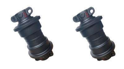 China Black E330 Excavator Track Rollers HRC52-58 Hardness Smooth Finish for sale