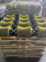 China Ex320 Ex330 Ex350 Ex400 Excavator Track Rollers Forging Casting 50mn 35MnB for sale