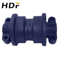 China Wear Resistant PC60 PC60-5 Komatsu Excavator Track Rollers Smooth Finish for sale