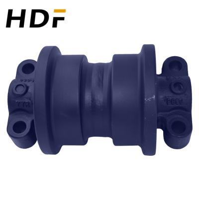 China Wear Resistant PC60 PC60-5 Komatsu Excavator Track Rollers Smooth Finish for sale