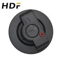 China Wear Resistant PC60 PC60-5 Komatsu Excavator Track Rollers Smooth Finish for sale