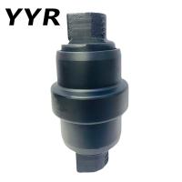 China 42CrMo LG60 Excavator Chain Roller Excavator Track Components Black  Color for sale