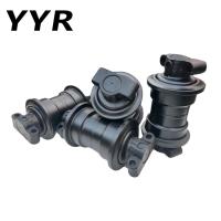 China Undercarriage Parts E2120 Track Roller Double Flange Excavator Track Roller Excavator Track Bottom Roller for sale