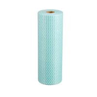 China Viscose Polyester Household Cleaning Rags Non Woven 33-38gsm for sale
