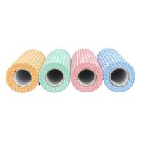 China 35gsm Disposable Kitchen Wipes Spunlace Wood Pulp Lightweight for sale