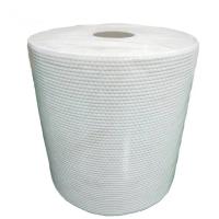 China BSCI White Non Woven Cloths Spunlace 60gsm Embossed PP Material for sale